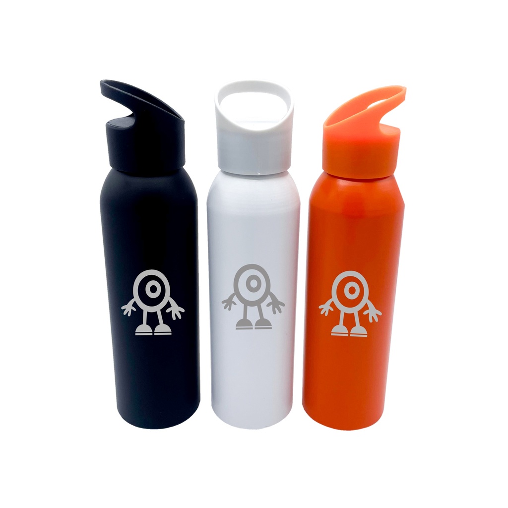 BOTELLA DE AGUA CON TAPA PLÁSTICA 650ML | Bimark Pty