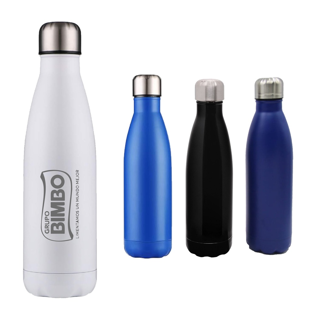 BOTELLA DE ALUMINIO MODELO SWELL, DOBLE PARED | Bimark Pty